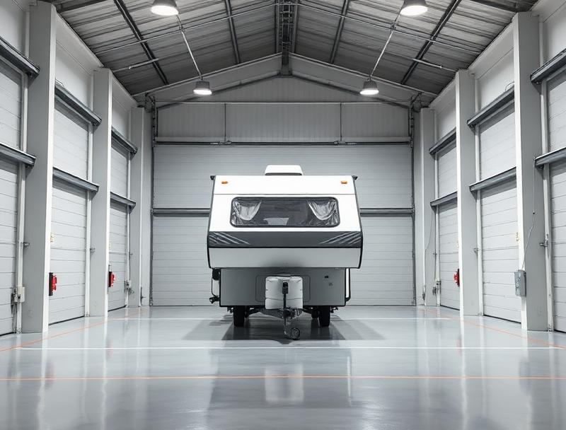 Indoor RV Storage Las Vegas — Climate Controlled | 24/7 Motorcoach ...