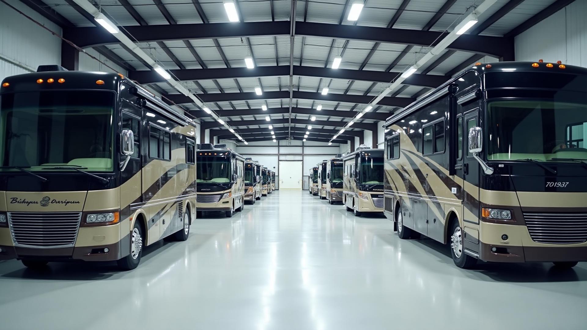 24/7 Motorhome - Las Vegas RV / Motorhome Indoor Storage