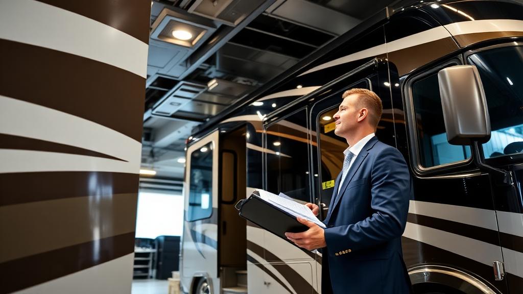 24/7 Motorhome - Las Vegas RV / Motorhome Indoor Storage